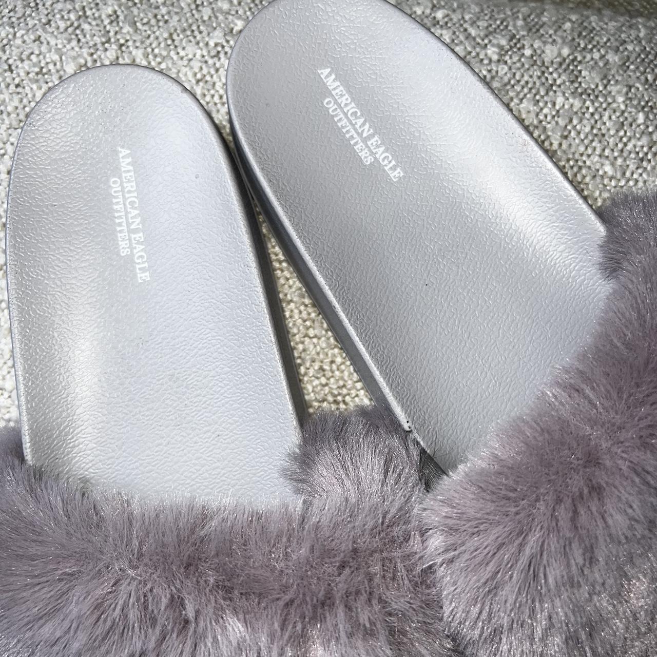 American Eagle lavender slides 💜 Size 11 - never... - Depop
