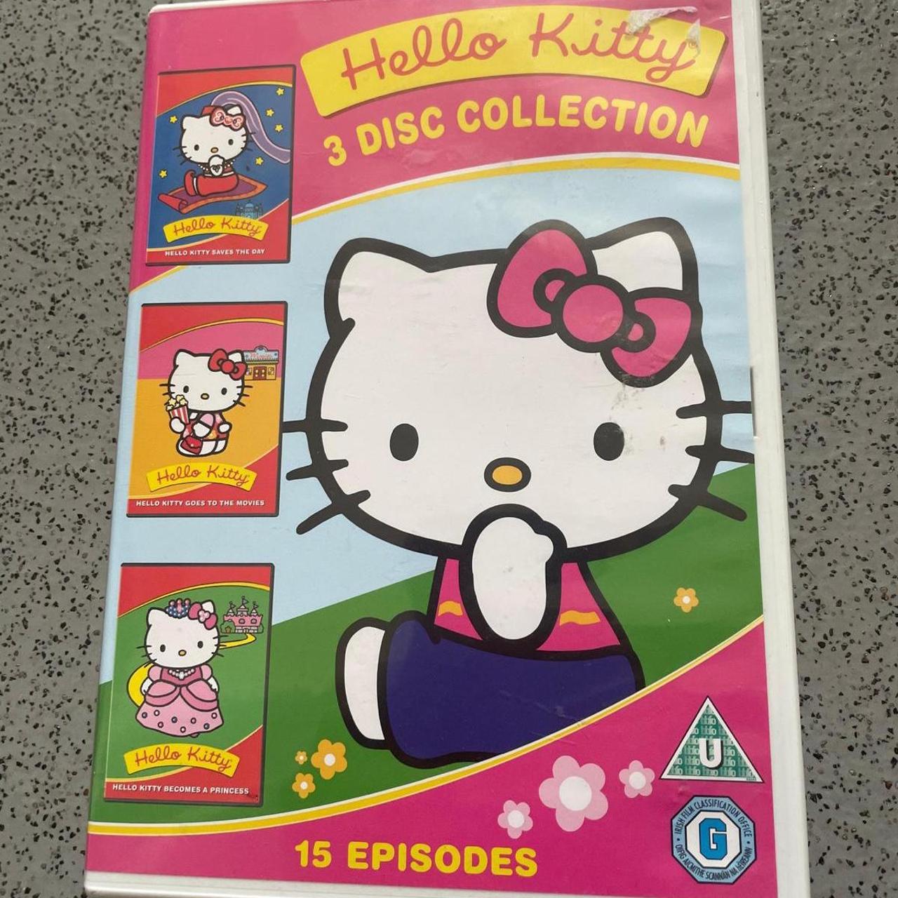 Hello kitty 3 disc dvd used condition sold as seen... - Depop