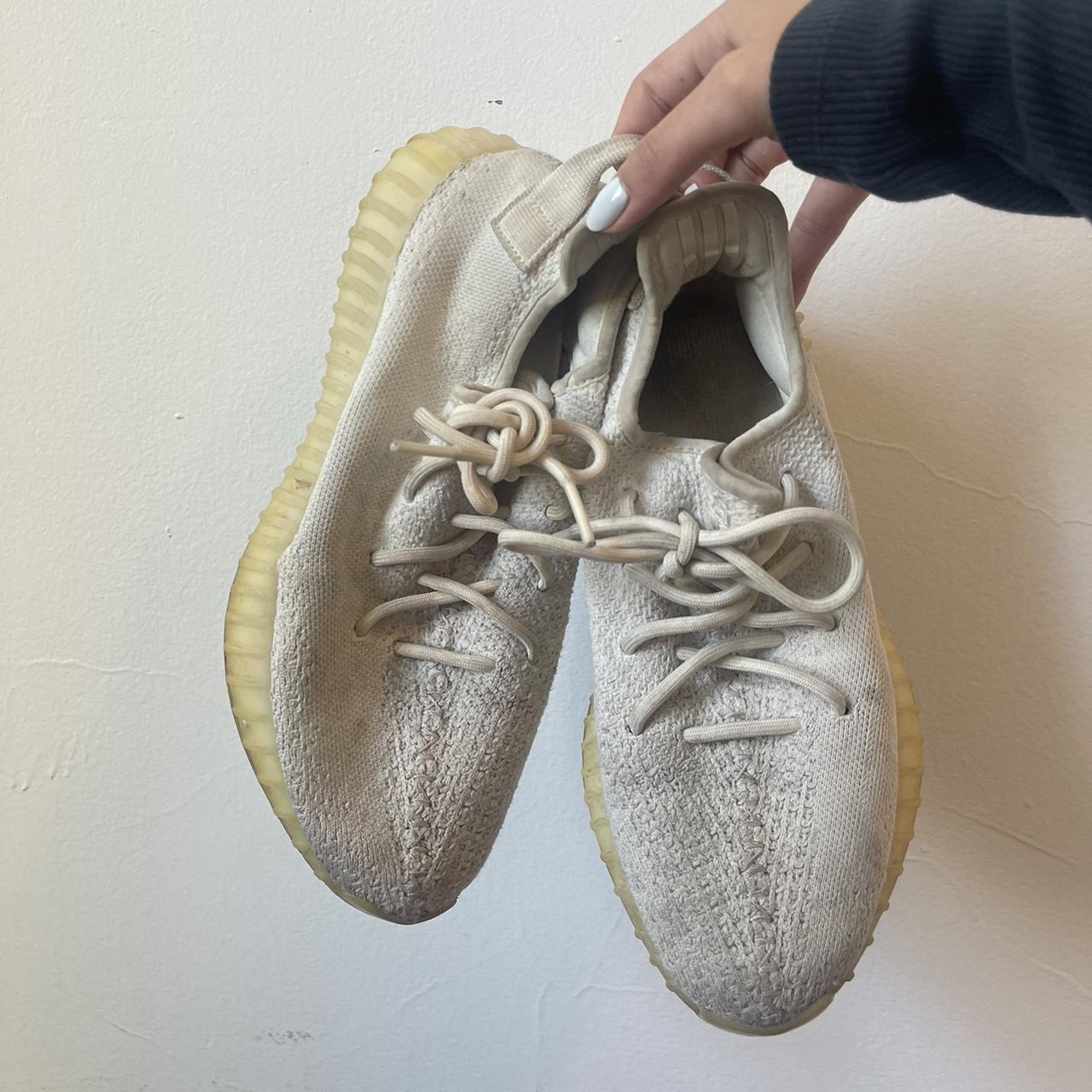 YEEZY BOOSTS Authentic Yeezys. Obvious wear and... - Depop