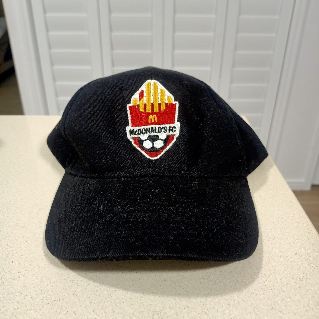 McDonald's FC cap with embroidered fries, soccer... - Depop