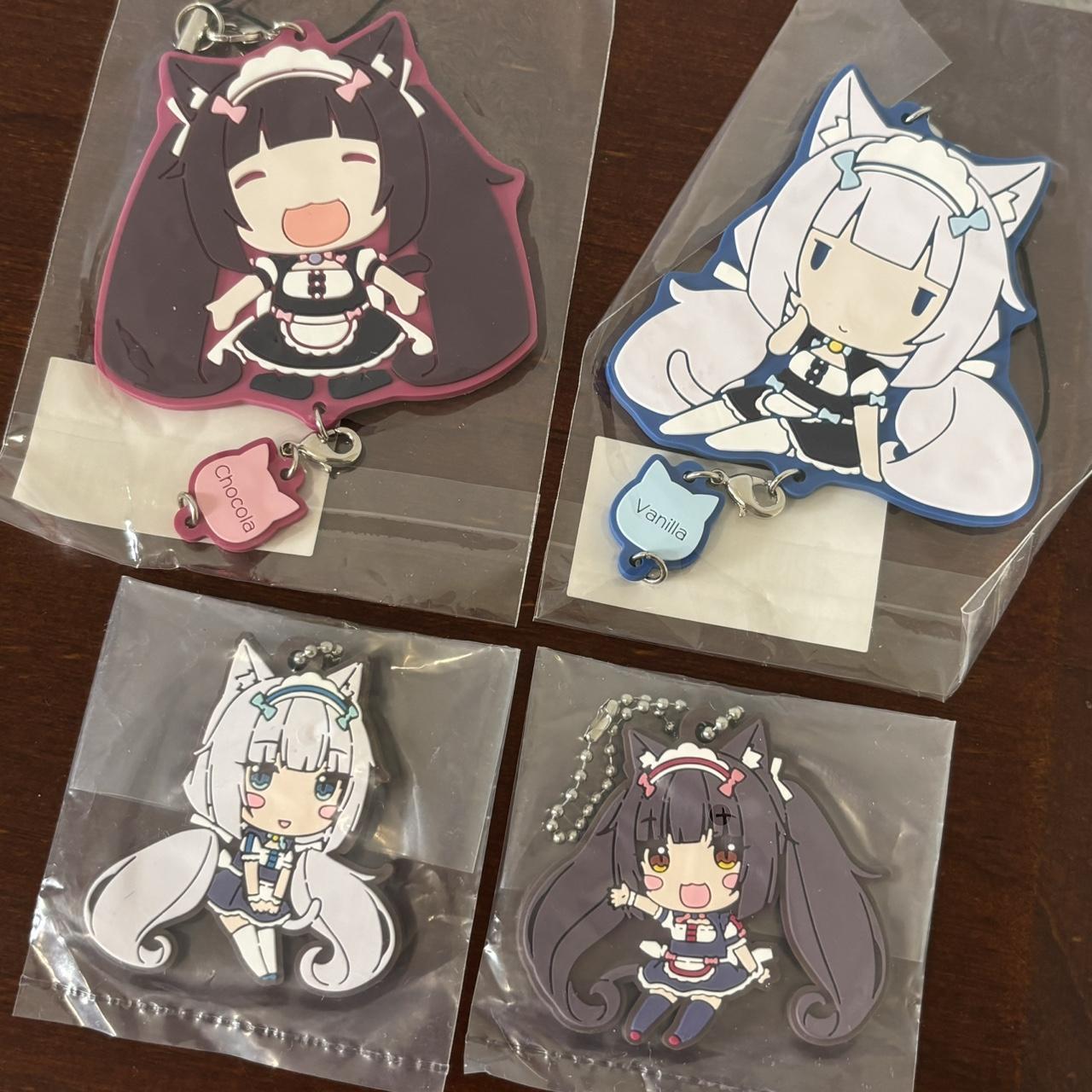 official Nekopara Chocola and Vanilla rubber... | Depop