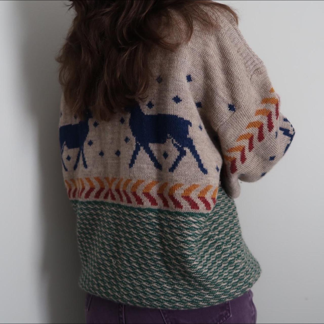 Boston Traders Sweater 🎄 Labeled as a XL Model is a... - Depop