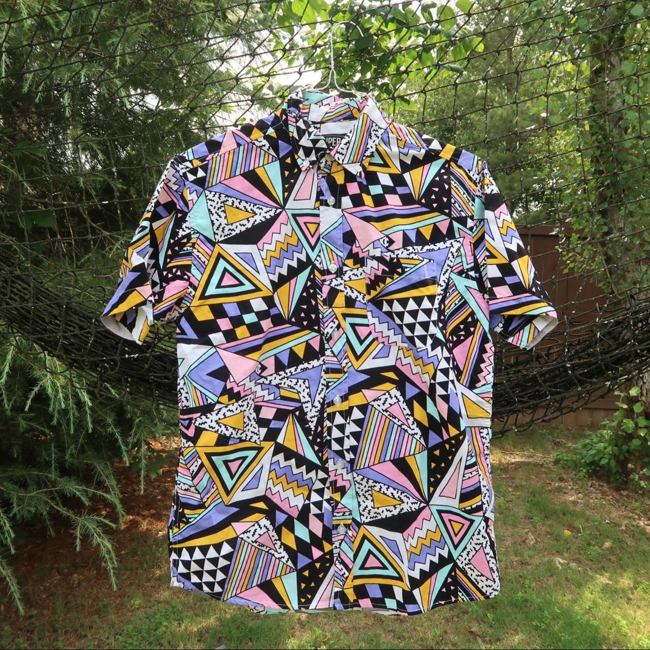 Super Massive 80s Vibe In fantastic shape Rainbow... - Depop