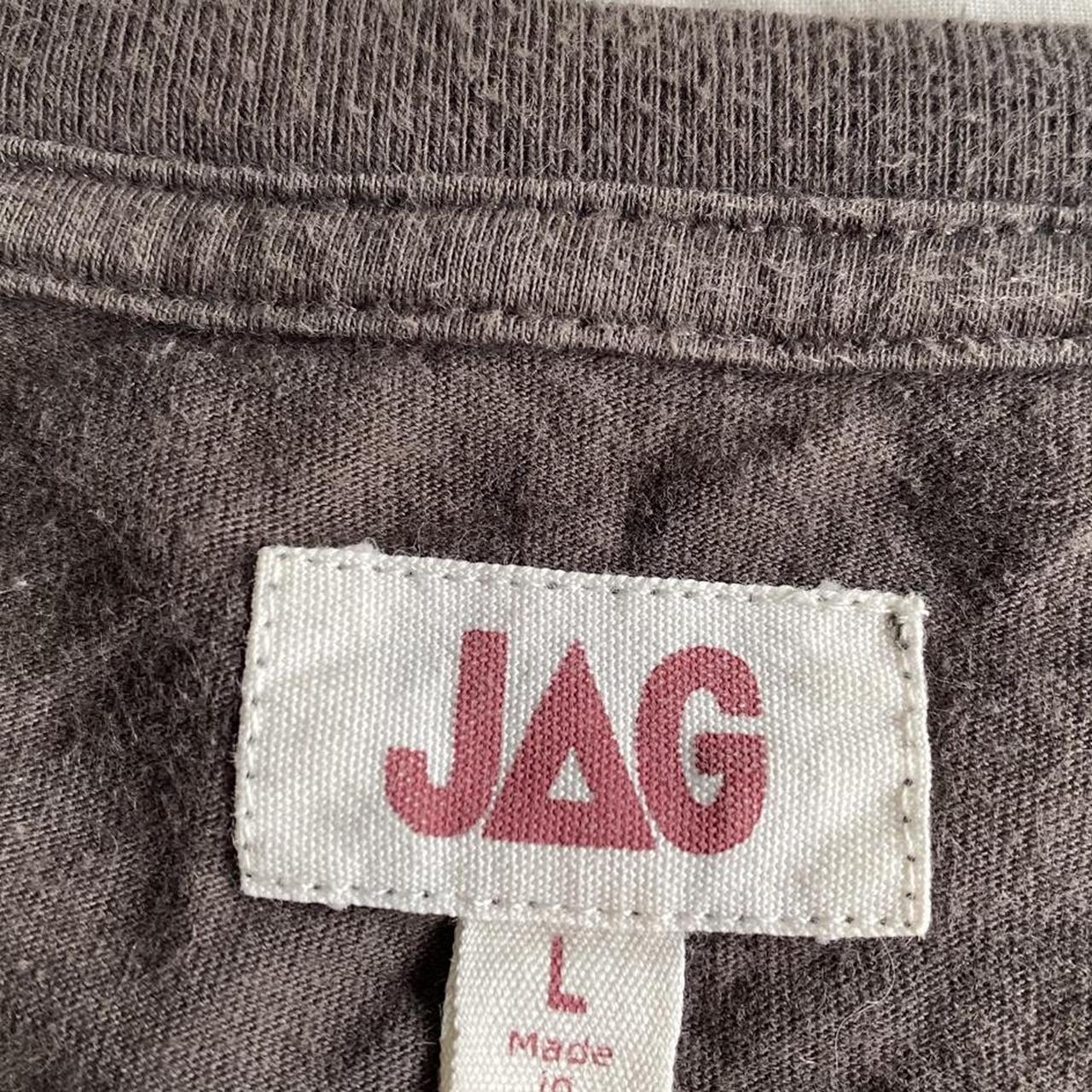 2000s baggy shirt JAG brand tee // authentic y2k t... - Depop