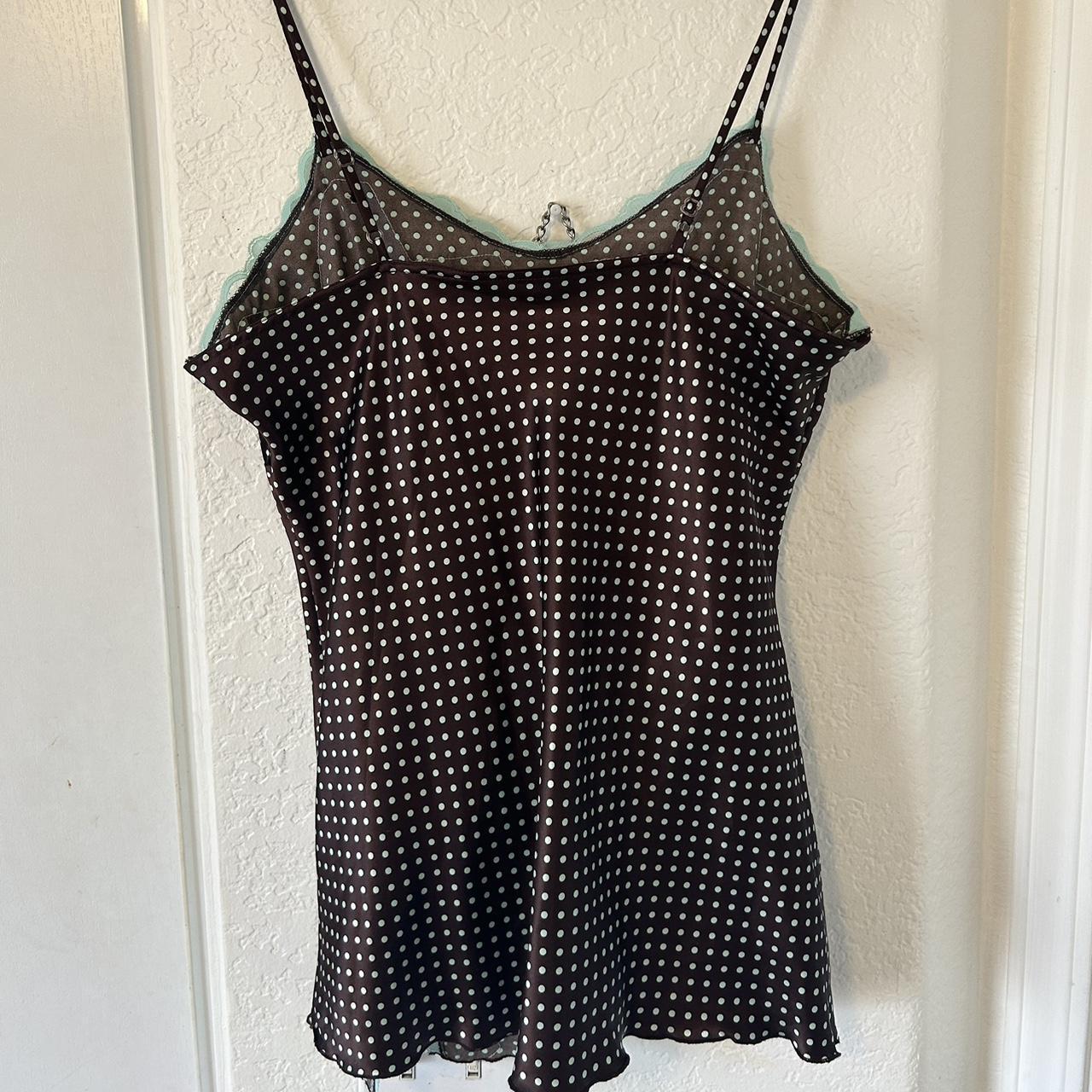 Urban Outfitters Women's Blue and Brown Vest | Depop