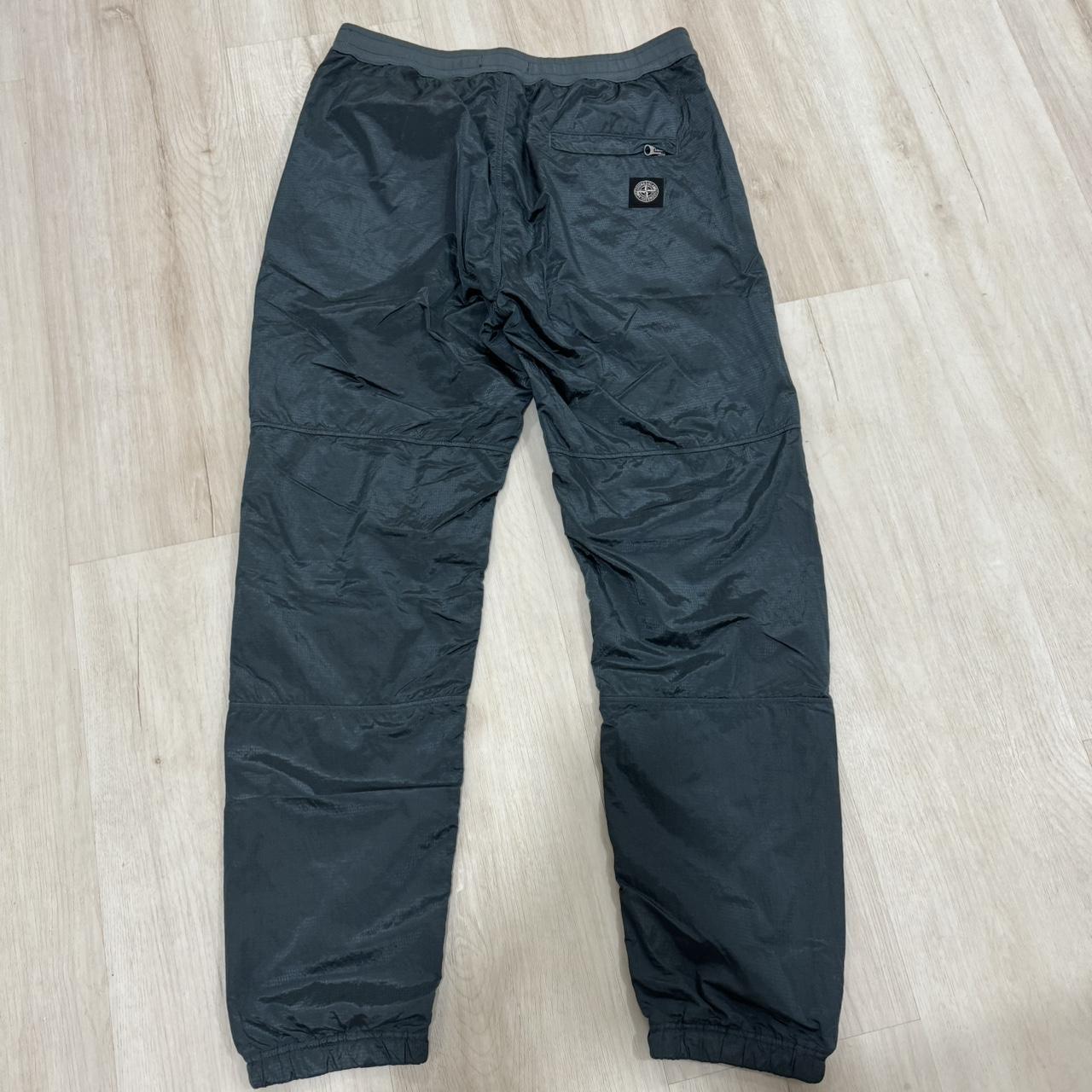Stone Island Nylon Pants • Sold As Is • Small Hole... - Depop