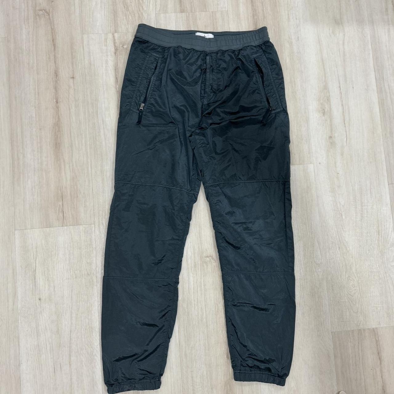 Stone Island Nylon Pants • Sold As Is • Small Hole... - Depop