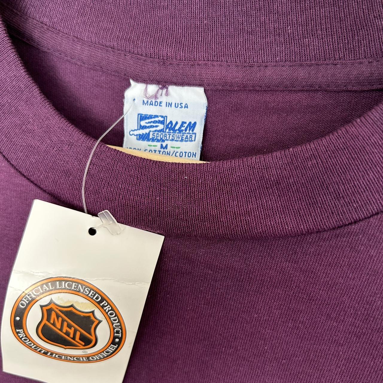 ANAHEIM MIGHTY DUCKS VINTAGE T-SHIRT BY SALEM... - Depop