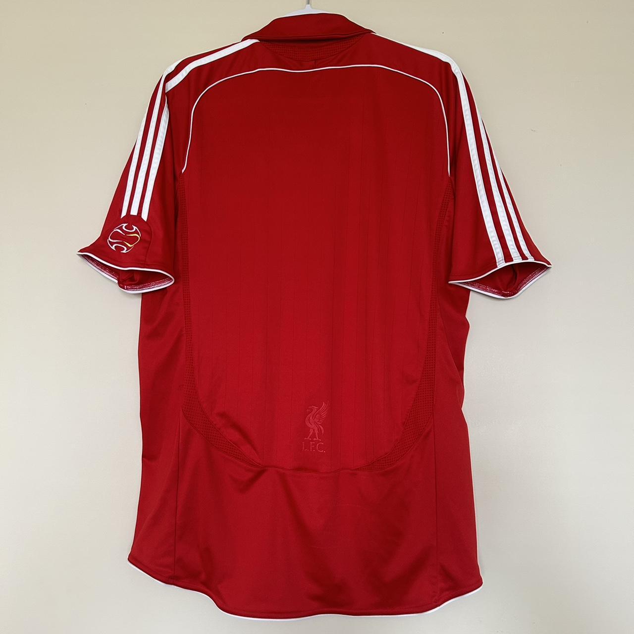 LIVERPOOL THROWBACK ADIDAS HOME JERSEY Liverpool Fc... - Depop