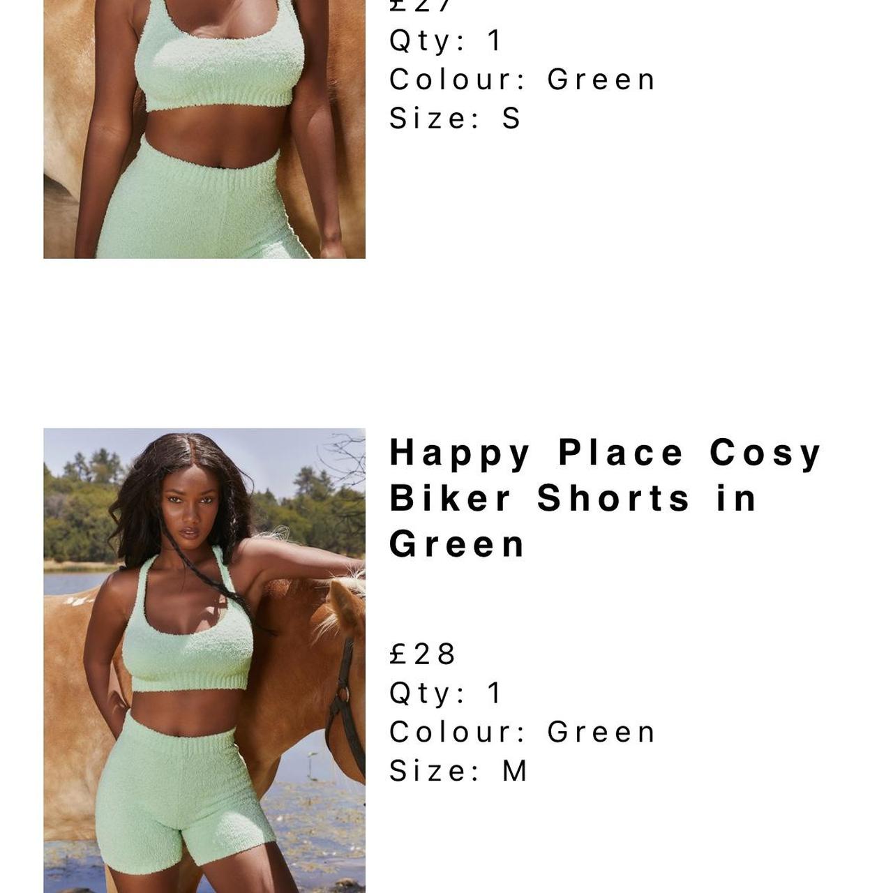 Oh Polly green three piece set Fluffy mint Lounge... - Depop