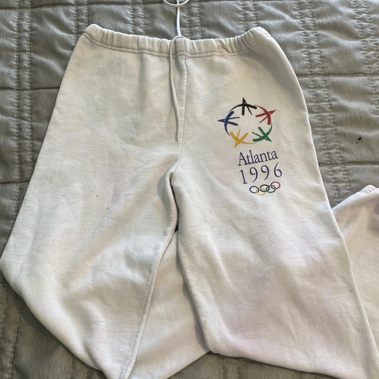Olympics Atlanta 1996 sweatpants (it has a small... - Depop