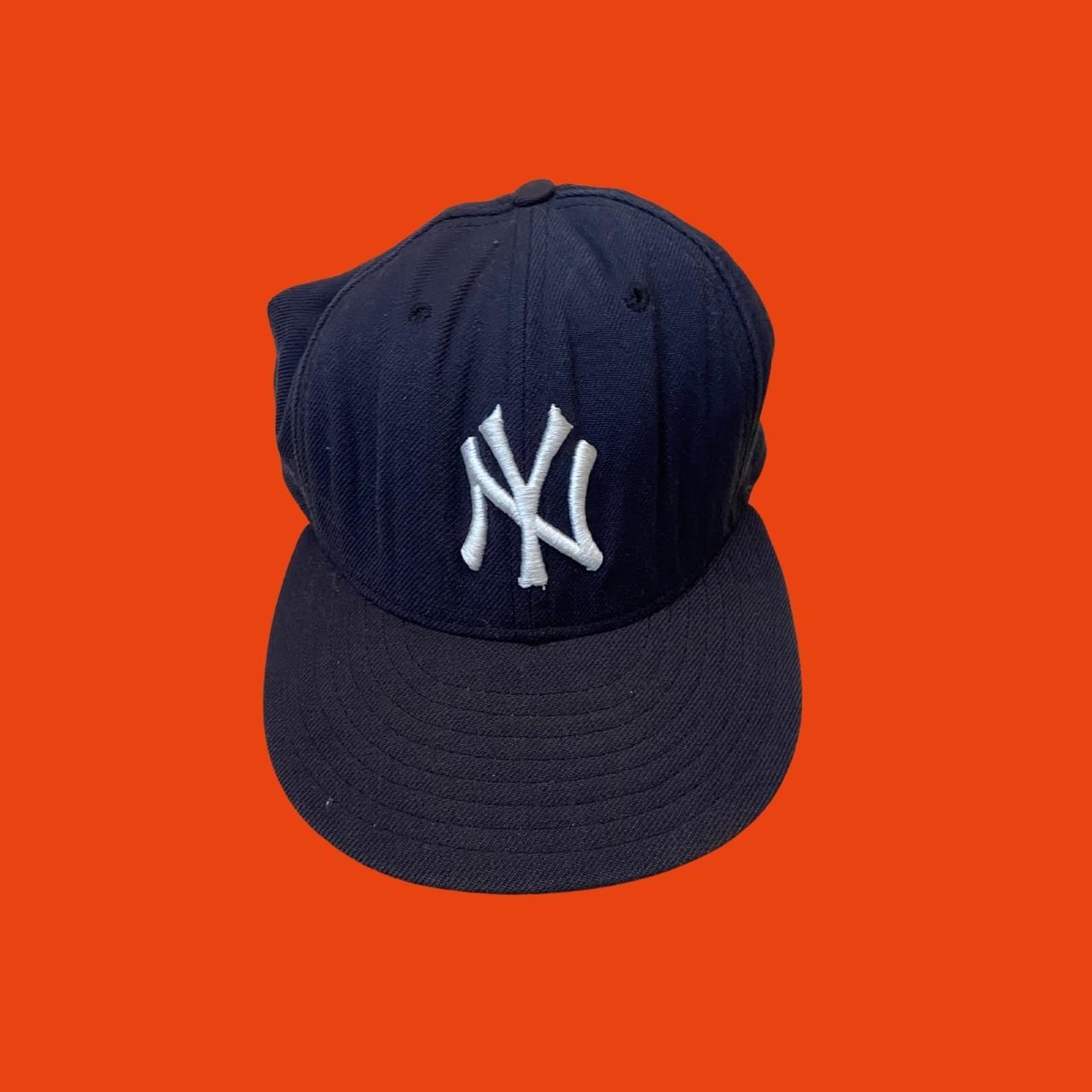 New York Yankees Navy Blue Baseball Cap 🔥 🔥... - Depop