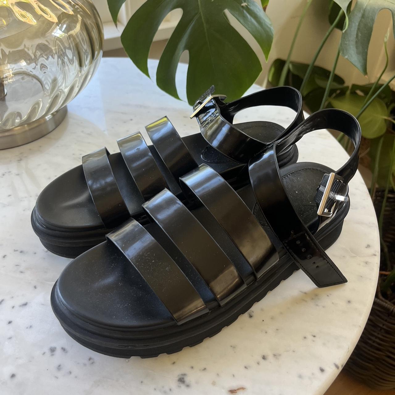 PLATFORM GLADIATOR SANDALS! 🖤🍒 these remind me so... - Depop