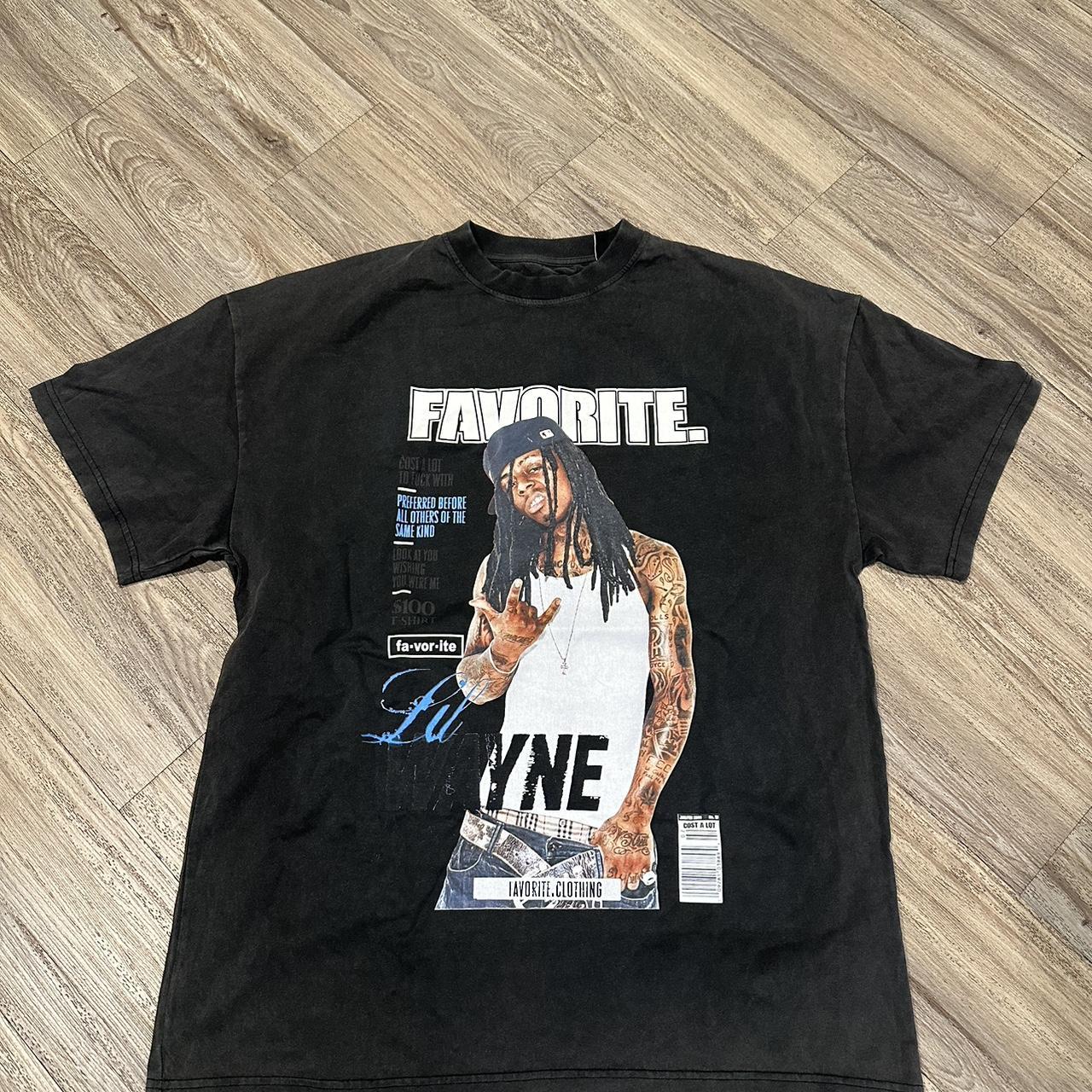 BRAND NEW!!! Custom Lil Wayne Tee Oversized!!! - Depop