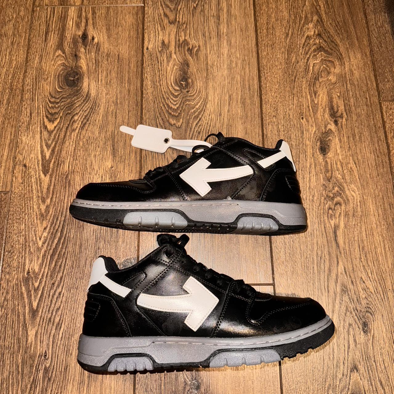 Off White out of office shoes Size UK 10 condition... - Depop