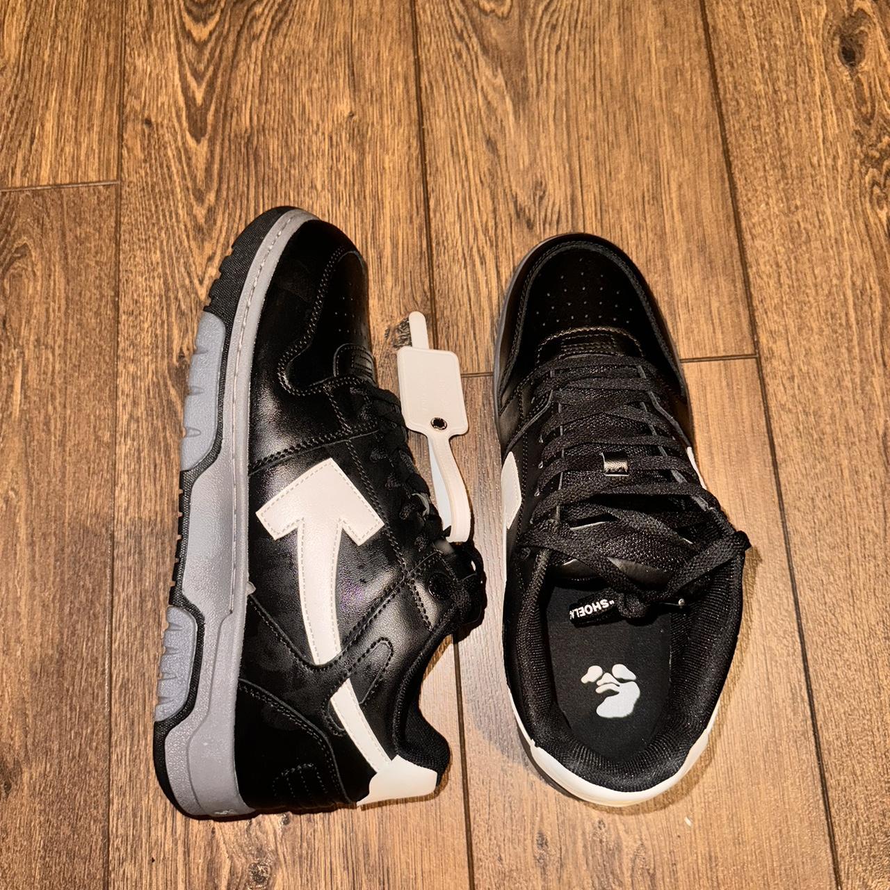 Off White out of office shoes Size UK 10 condition... - Depop