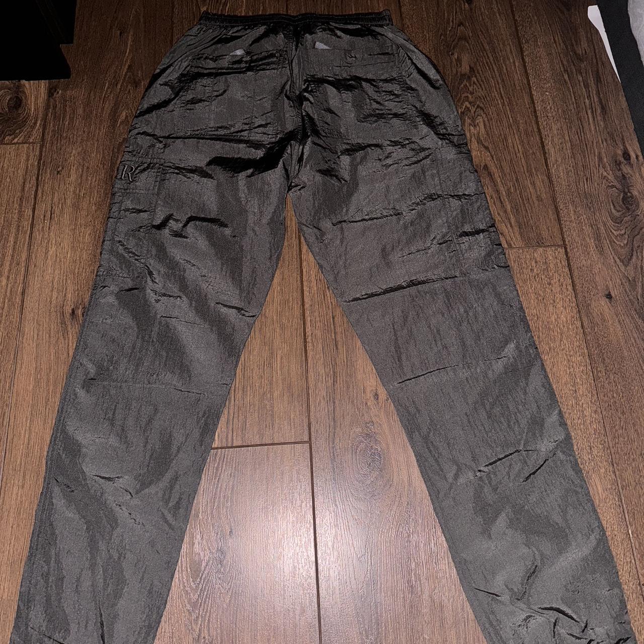 SIAAR dark grey nylon cargos Condition 10/10 worn... - Depop