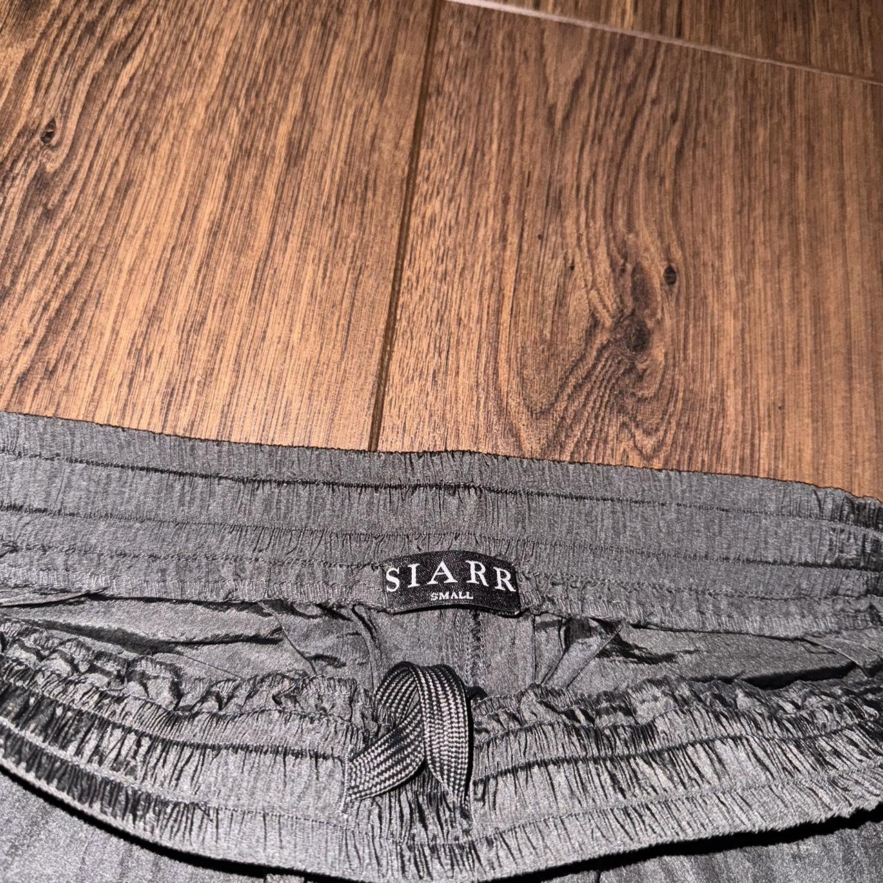 SIAAR dark grey nylon cargos Condition 10/10 worn... - Depop