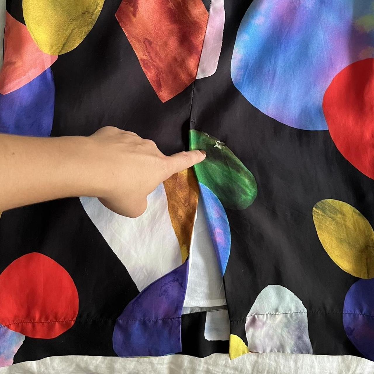 Mara Hoffman Patsy colorful one shoulder dress.... - Depop