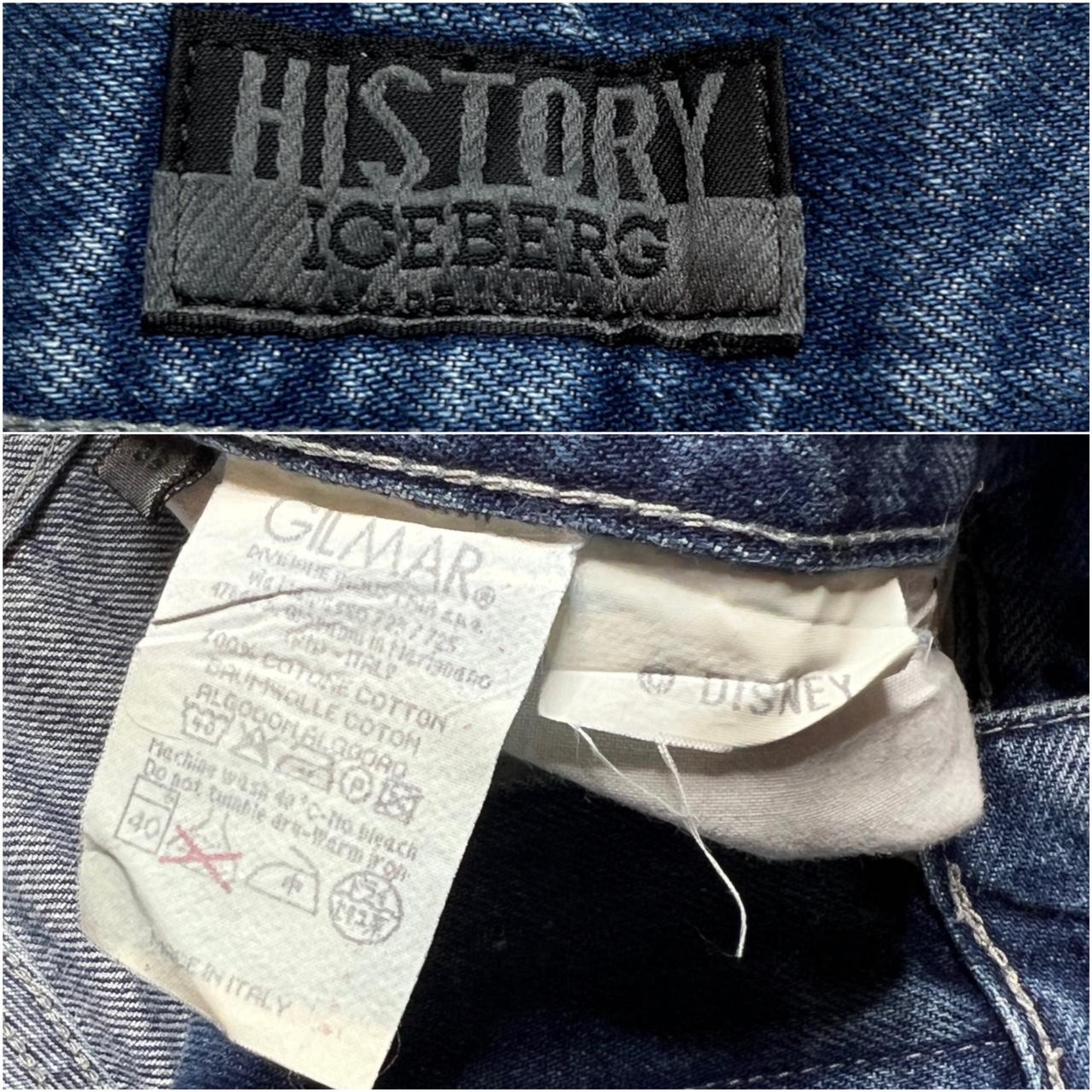 Y2K Iceberg History Men’s Jeans Disney Pluto Mickey... | Depop