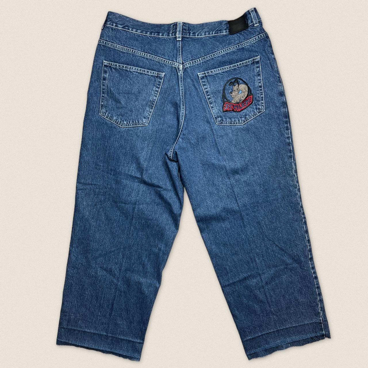 Y2K Iceberg History Men’s Jeans Disney Pluto Mickey... | Depop
