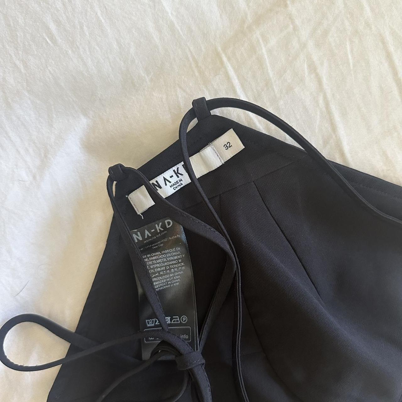 NA-KD butterfly backless string detail crop tank AUS... - Depop