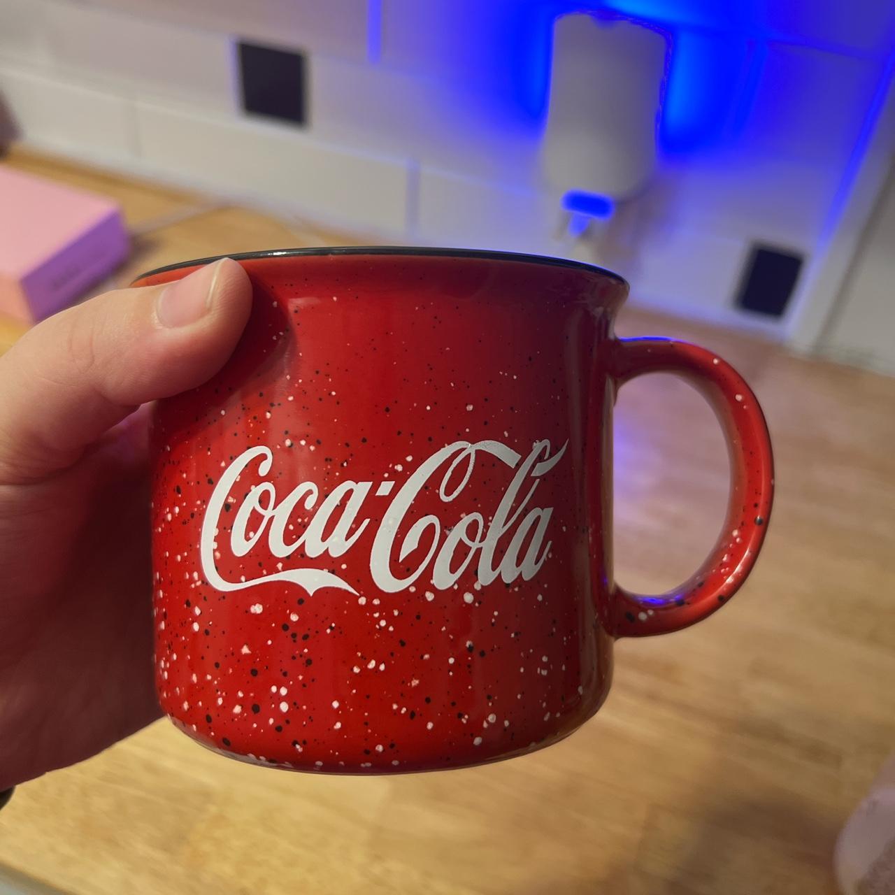 Coca-Cola mug! Holds approximately 2 cups. - Depop