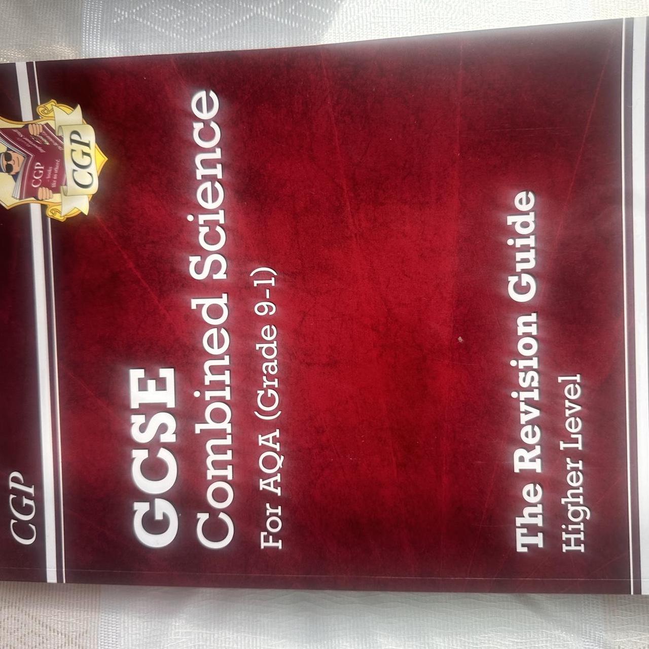 CGP - GCSE combined science | For AQA ( Grade... - Depop