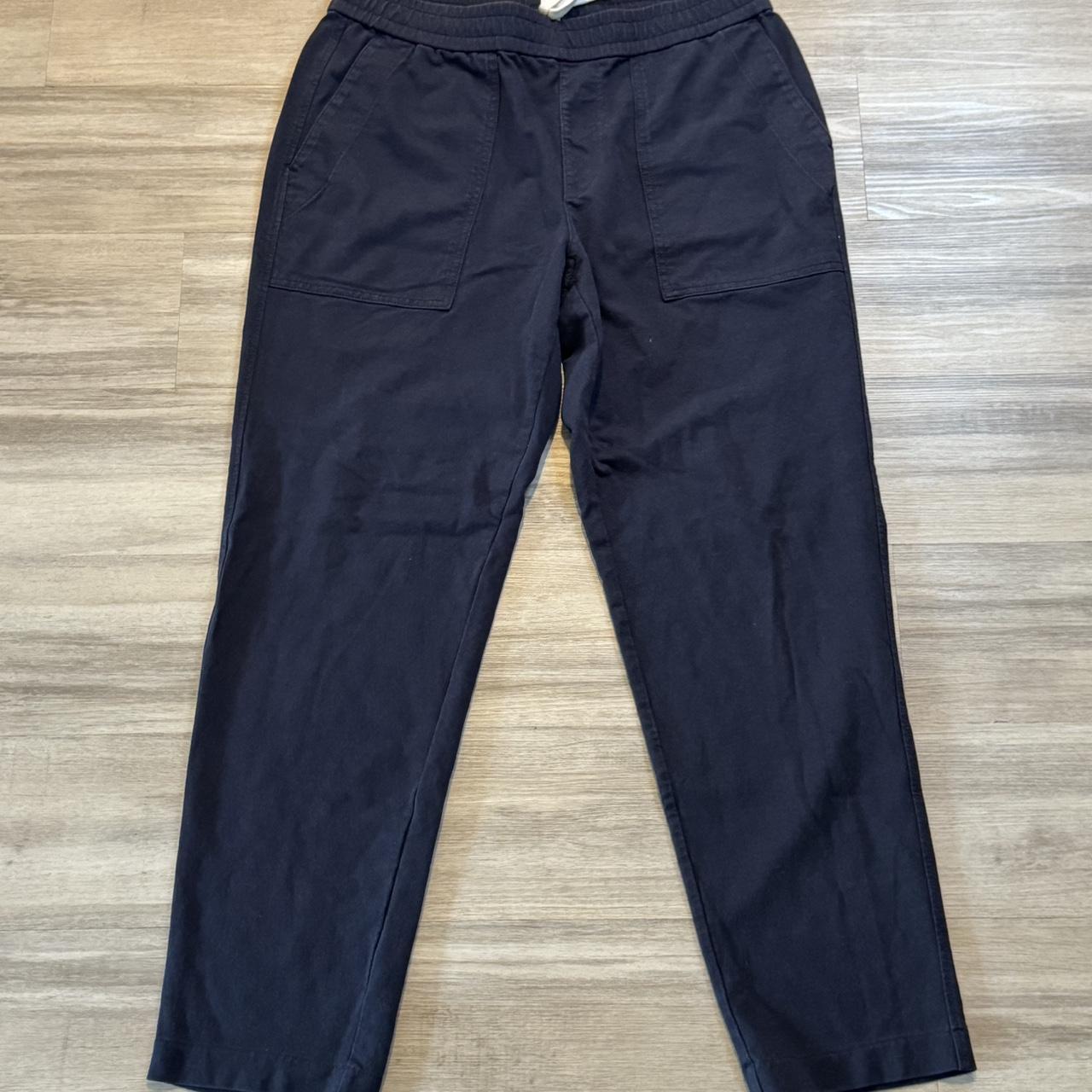 Uniqlo - Men’s sweatpants - Size Large - Navy.... - Depop