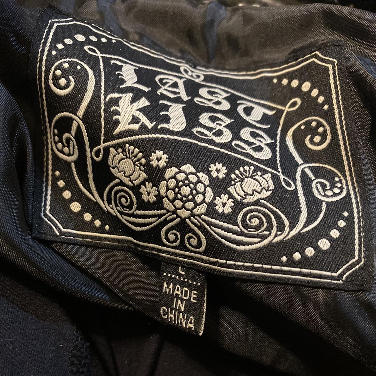 🕷 Goth PVC faux latex shiny cropped jacket Perfect... - Depop