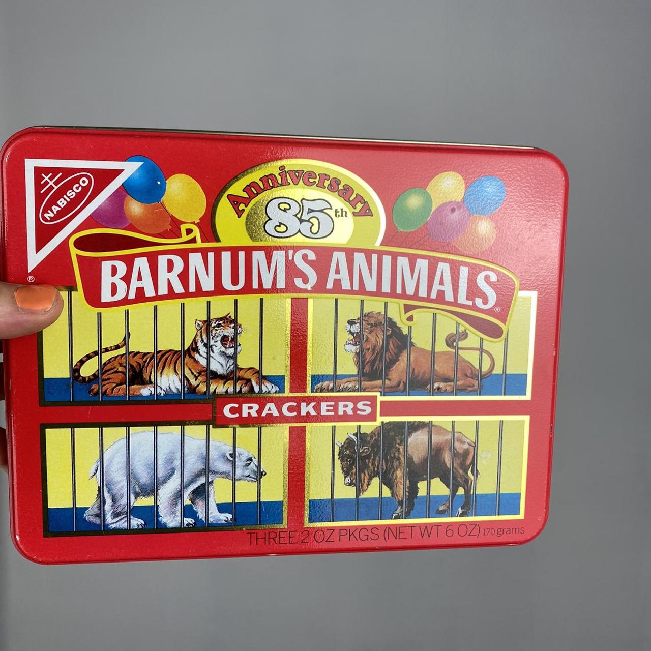 early 2000s animal cracker tin Really cool... - Depop
