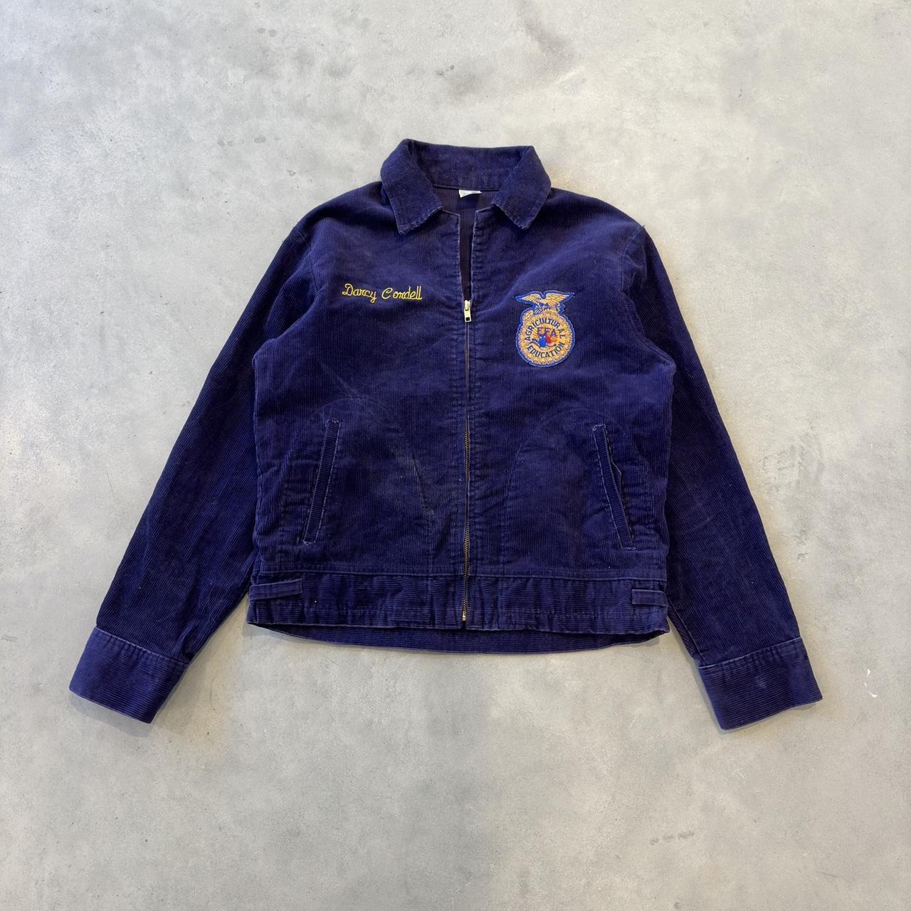 1980's New York FFA Jacket Made in USA Extremely... - Depop