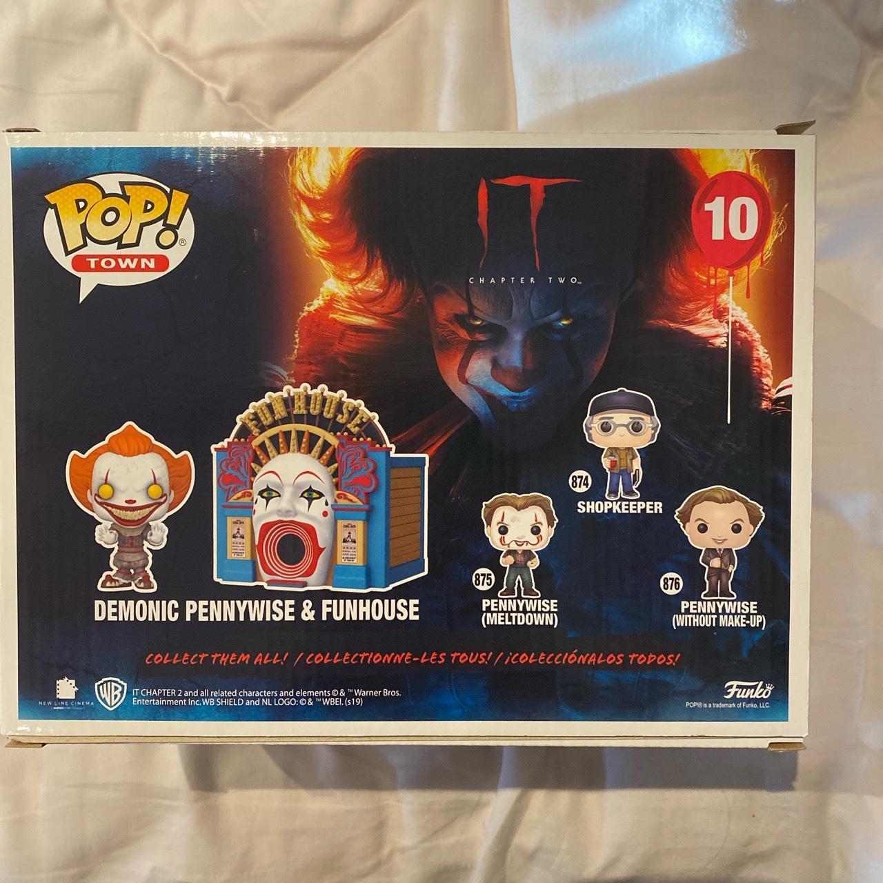 FUNKO POP! TOWN 10/ IT CHAPTER TWO DEMONIC PENNYWISE... - Depop