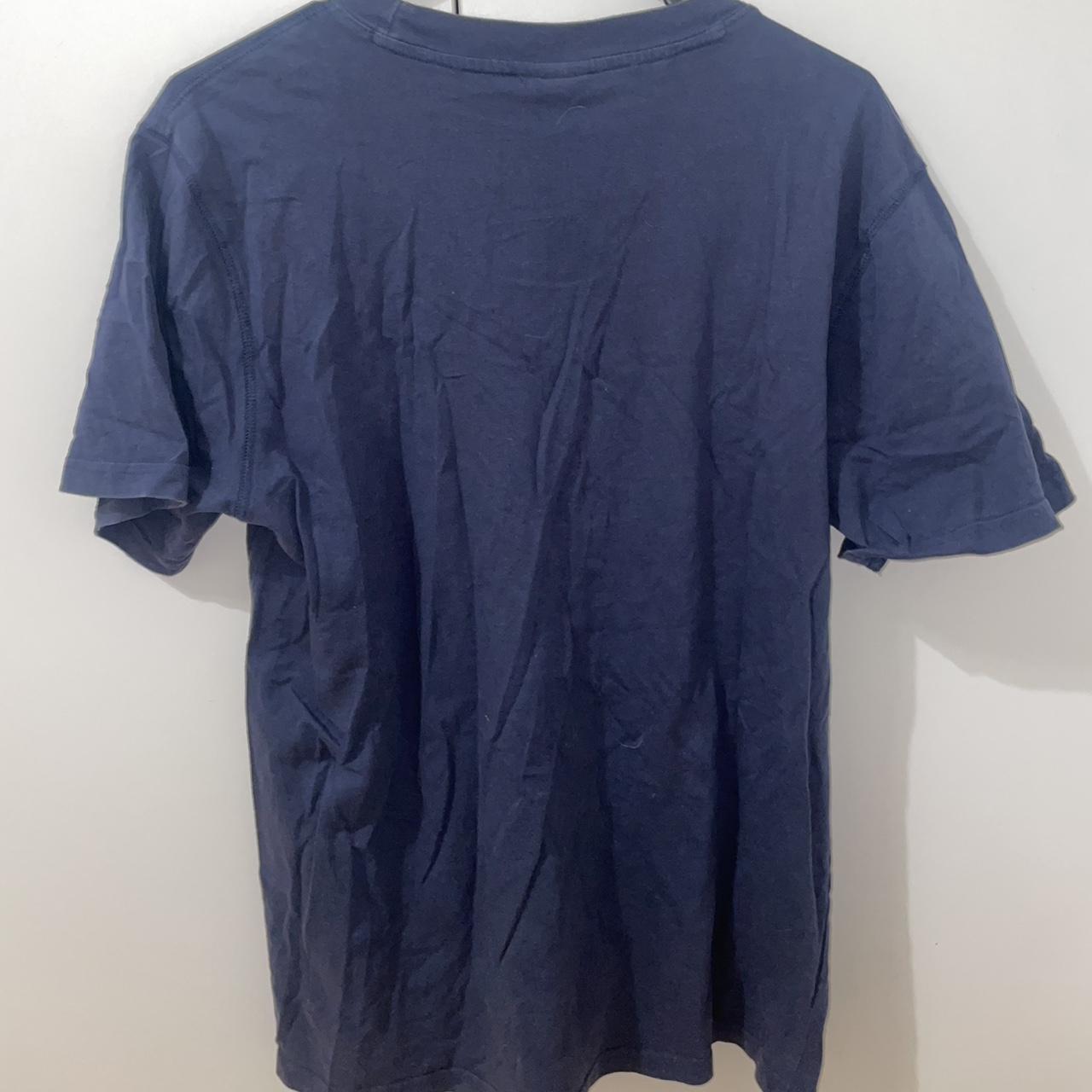 Russell Navy T-Shirt Size medium/large Never worn - Depop