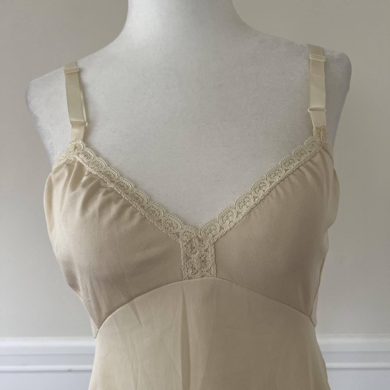 Coquette Butter Lace Cami Brand: Shadowline Size:... - Depop