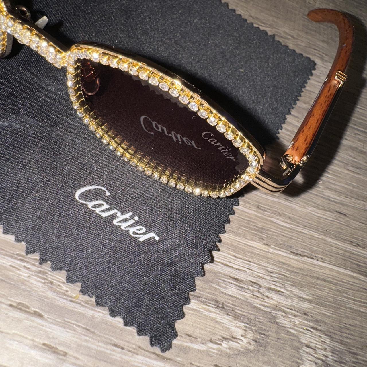 Brand New Cartier Inspo Iced Buffs. Made From The... - Depop