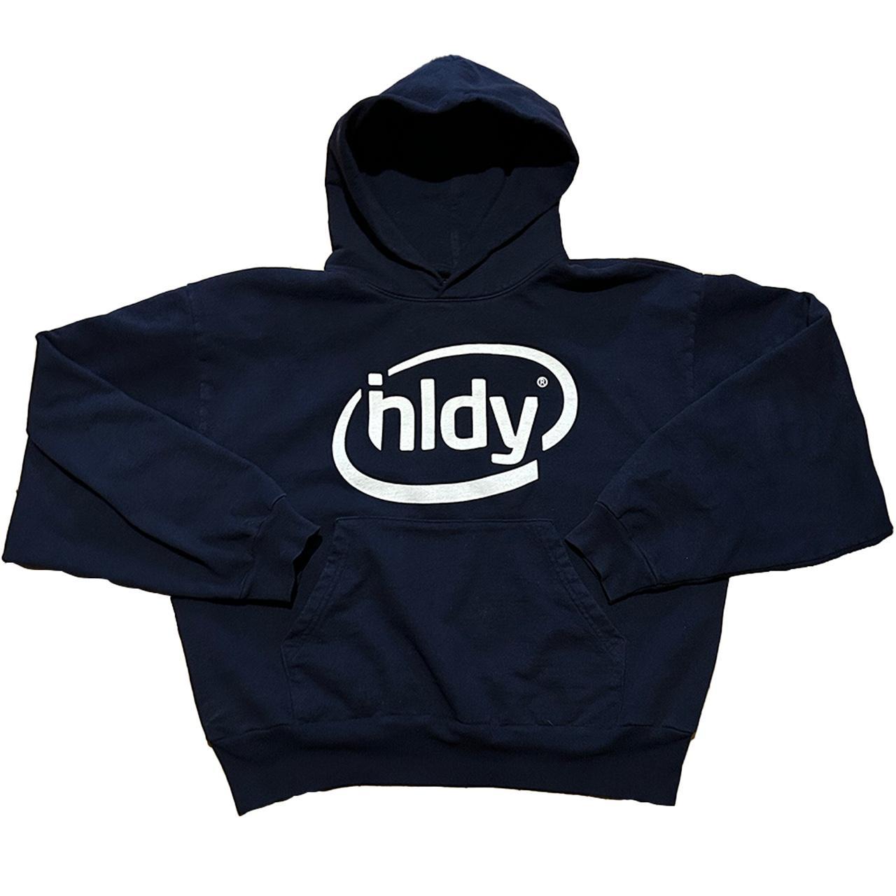 holiday intel hoodie pretty cool rip of the intel... - Depop