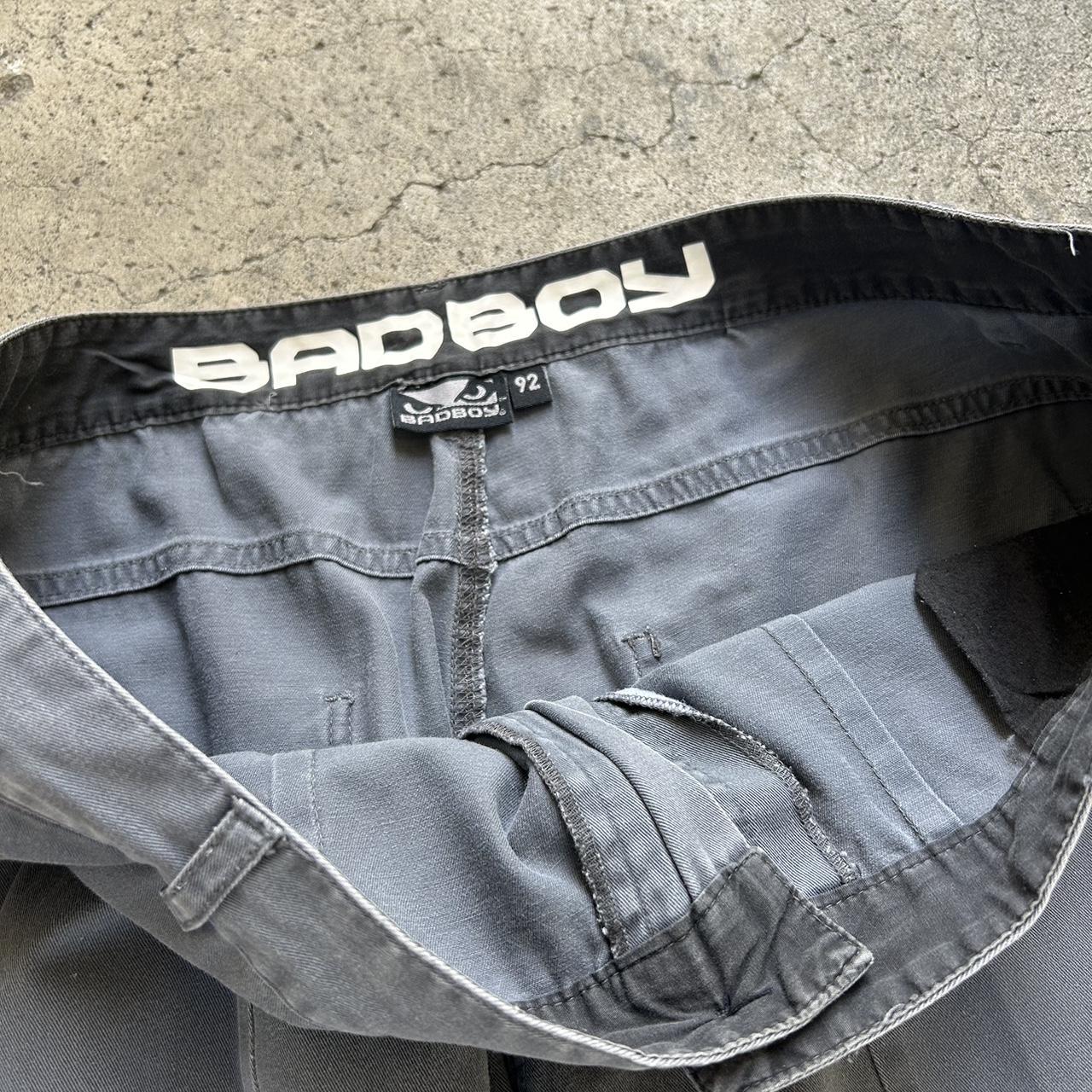 vintage y2k 2000’s baggy Bad Boy Cargo Jorts Shorts... - Depop