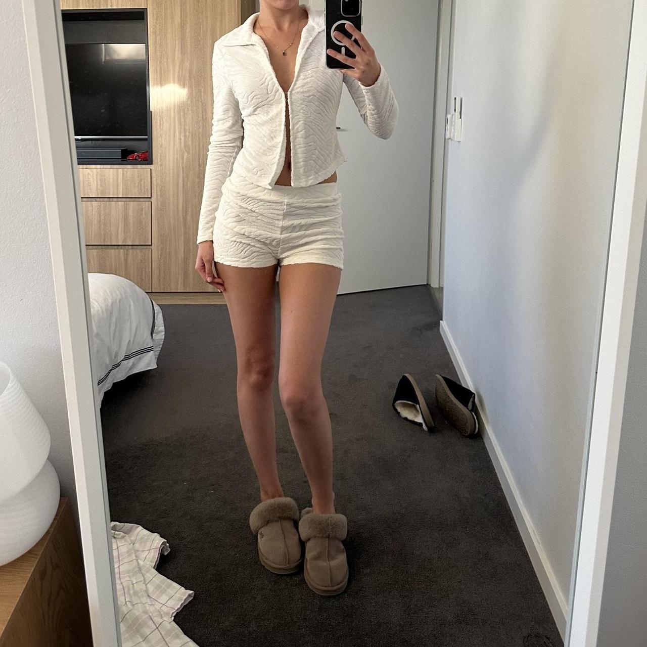 White fox set Selling as a set Never worn | Depop