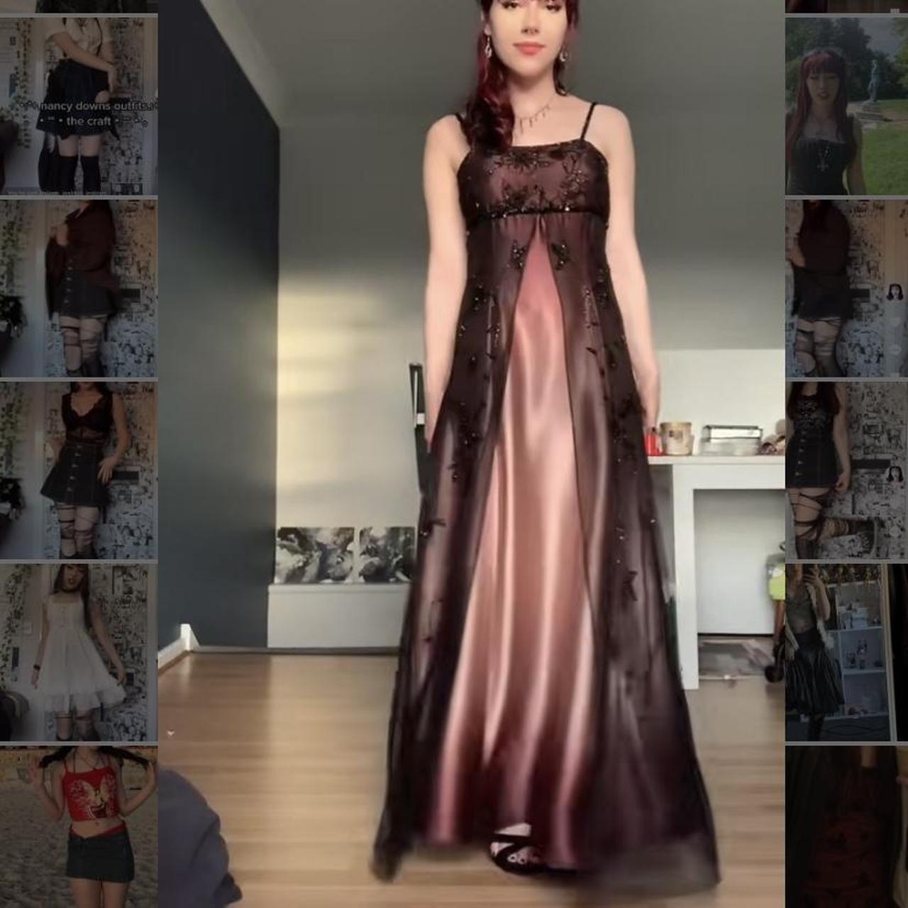 TikTok viral dress! you can see videos of it... - Depop