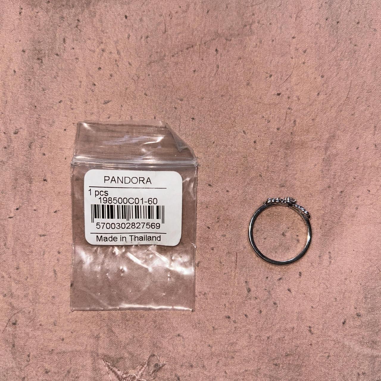 PANDORA RING SIZE 60 Never used other than photos... - Depop