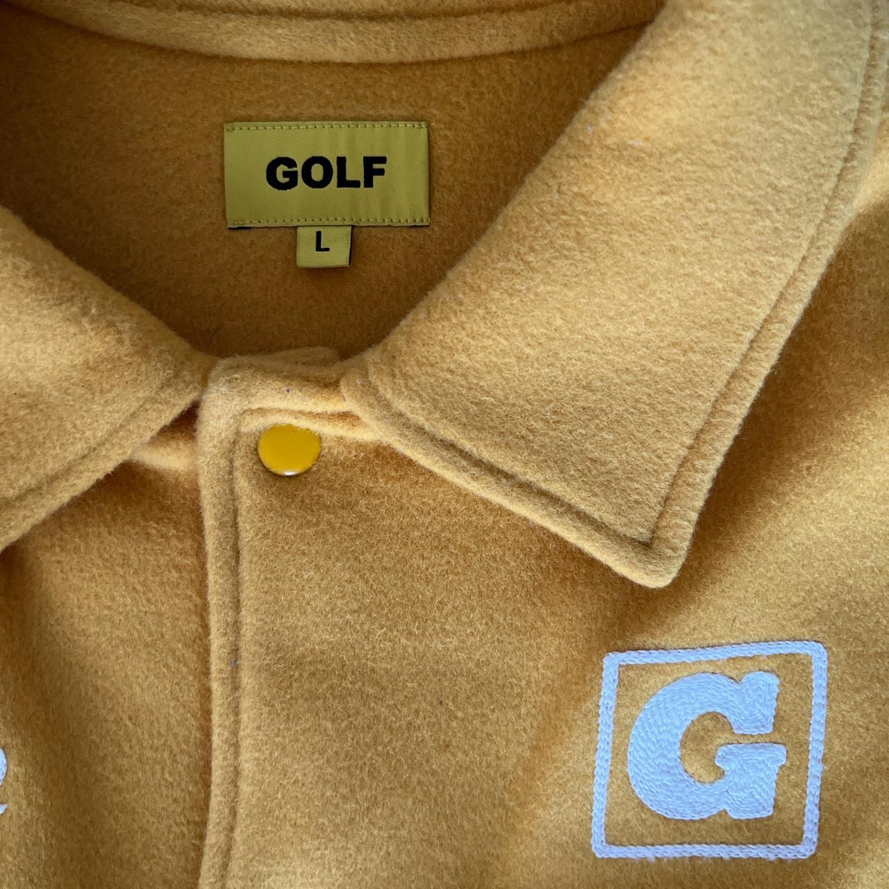 Golf Wang bomber jacket - yellow. 10/10 condition. - Depop