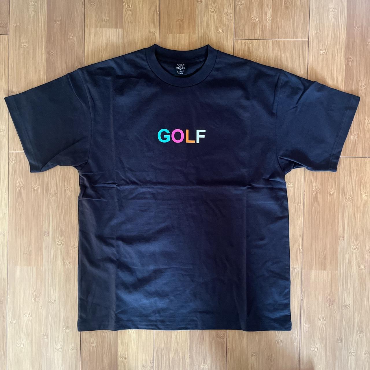 Golf colors tee - black. Brand new. | Depop