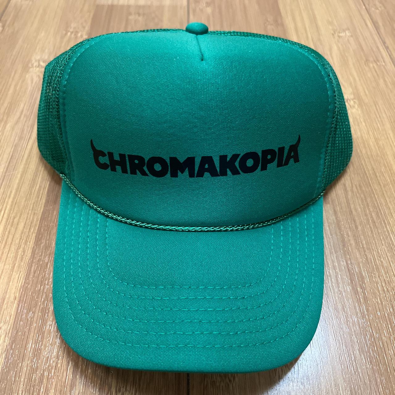 Golf Wang chromakopia trucker hat - green. Brand... - Depop