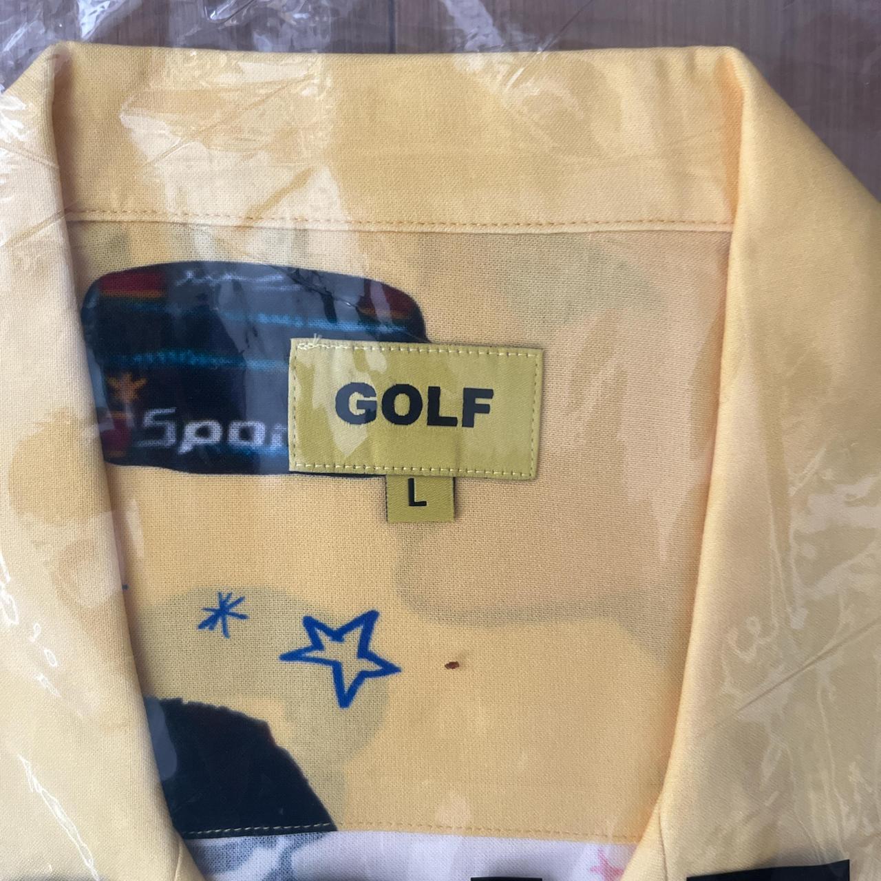 Golf Wang button up - yellow. Brand new. | Depop
