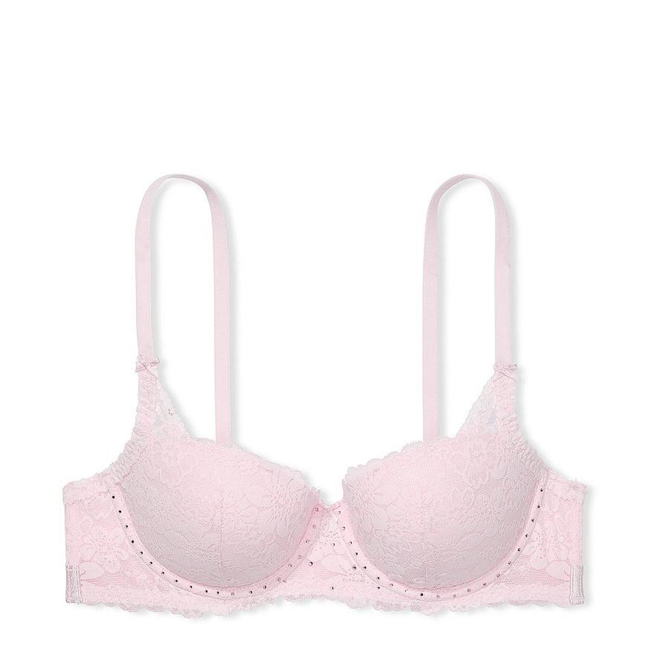 wink lightly lined bra with bows size 34ddd | Depop