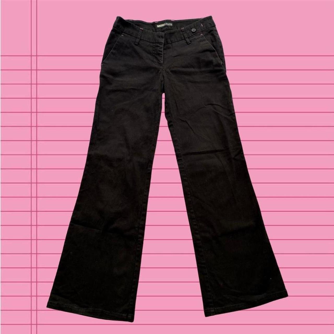 Y2K lowrise skater pants by Flashlights. - Depop