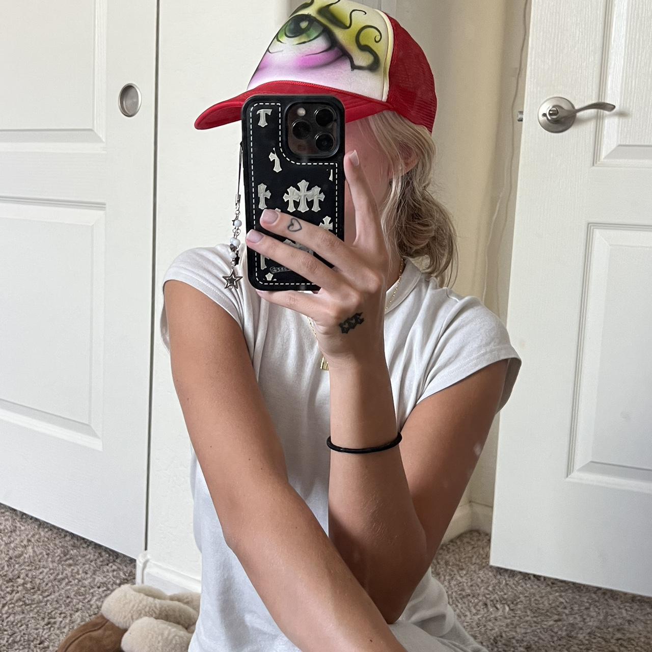 dope hat unbranded message before purchasing - Depop