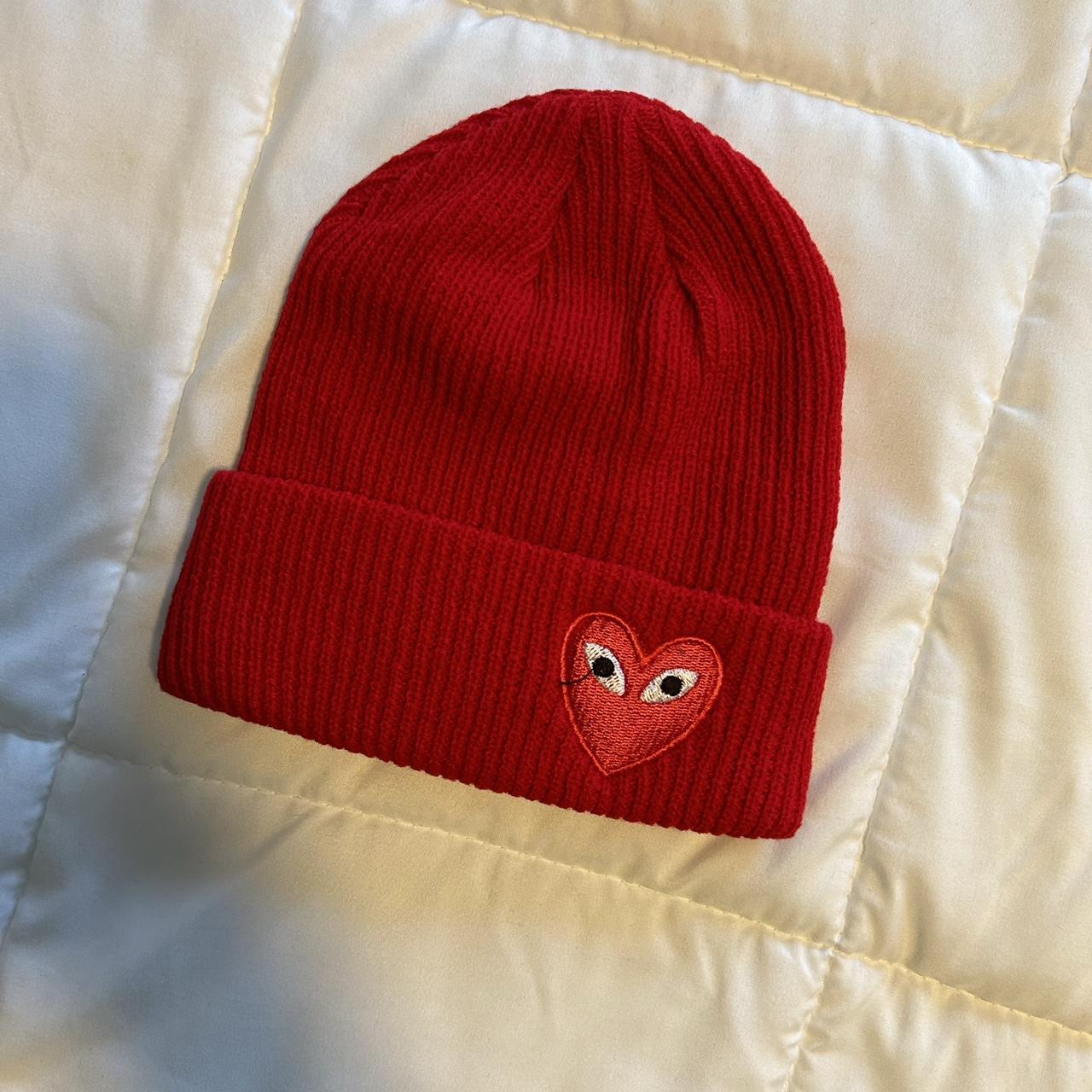 CDG BEANIE - Depop