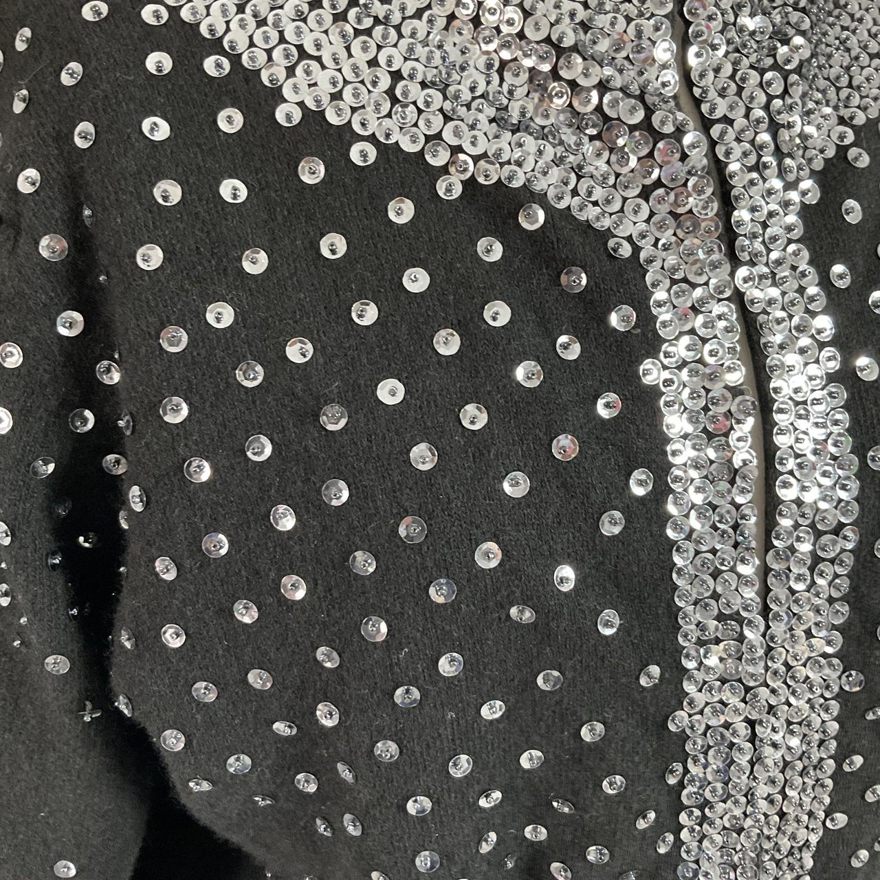 Women's Silver Cardigan | Depop